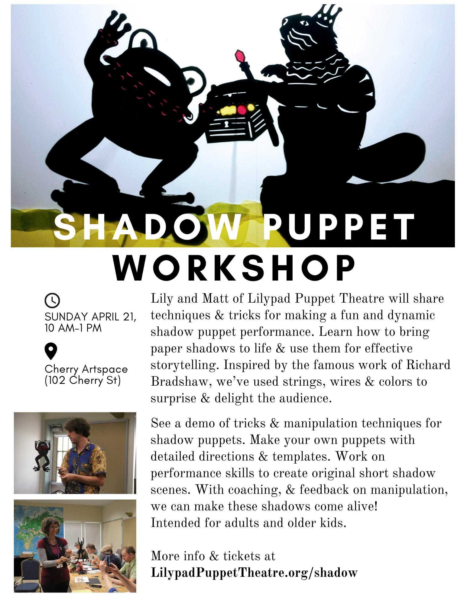 Lilypad Puppet Theatre – Puppet Arts for All!